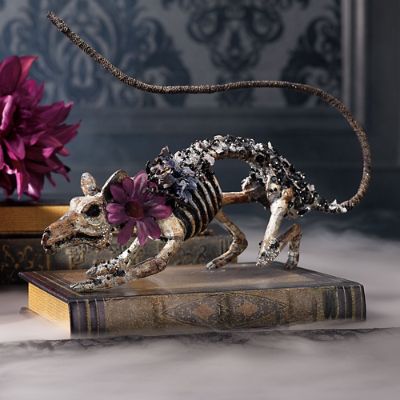 Katherine's Collection Jeweled Skeleton Rat | Grandin Road