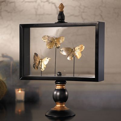 Butterfly Large Glass Display | Grandin Road