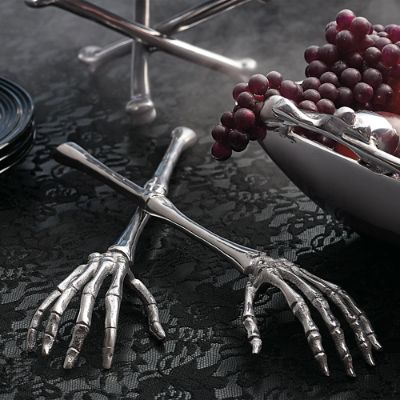 Skeleton Hands Serving Set | Grandin Road