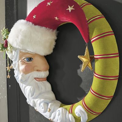 Santa Moon Wreath | Grandin Road
