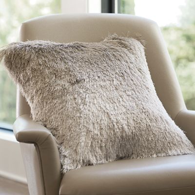 Ombre Shag Pillow | Grandin Road
