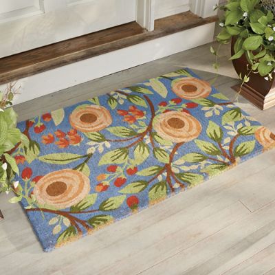 Fresh Floral Doormat | Grandin Road