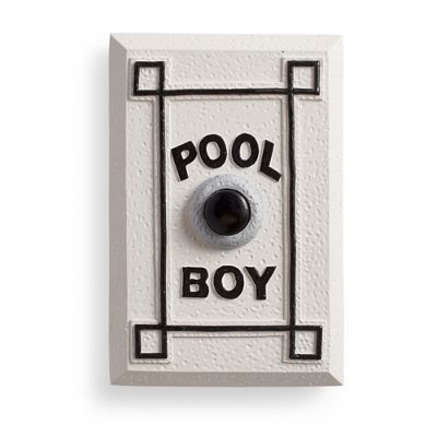 Pool Boy Service Bell | Grandin Road
