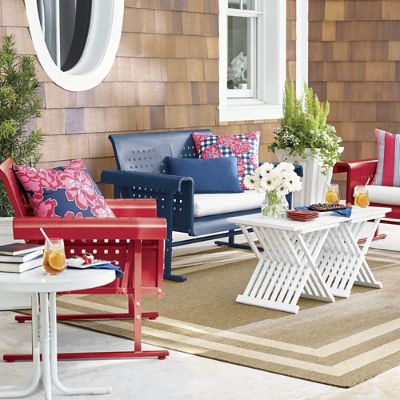 Retro Outdoor Furniture Collection | Grandin Road