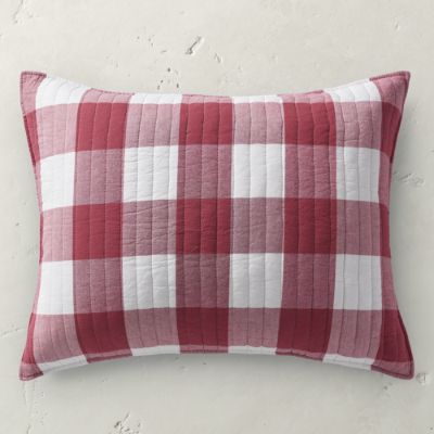 Kipton Buffalo Check Sham | Grandin Road
