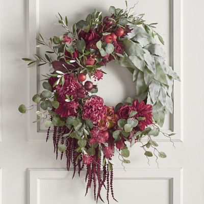 Rustic Floral Wreath | Grandin Road