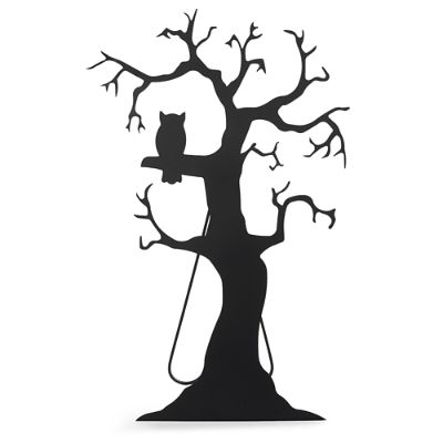 Halloween Haunted House and Spooky Tree Silhouettes | Grandin Road