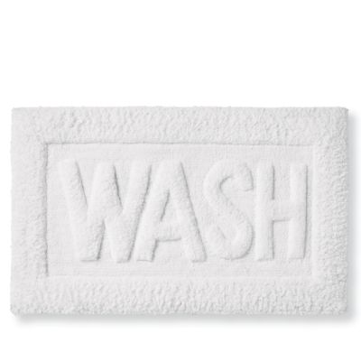 Word Bath Rug, Wash & Dry | Grandin Road