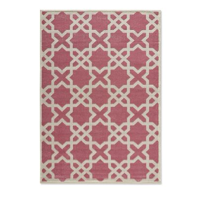 Sanibel High-Low Trellis Outdoor Rug | Grandin Road