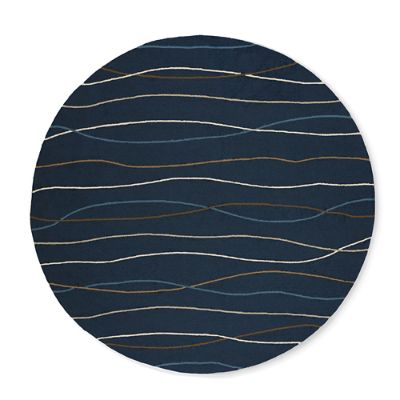 Marina Ocean Waves Outdoor Rug | Grandin Road