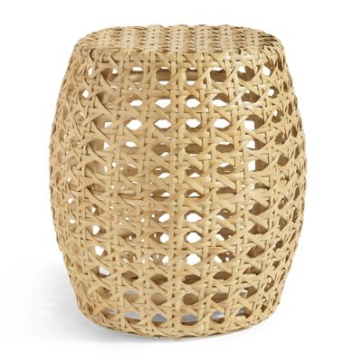 Hex Weave Accent Table | Grandin Road