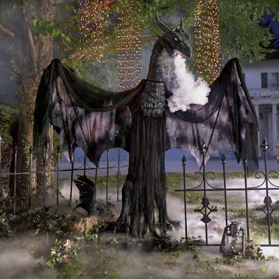 Animated Dark Night Dragon | Grandin Road