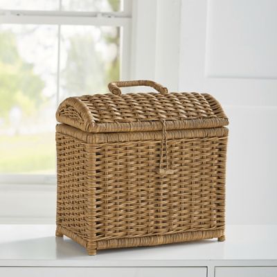 Rattan File Storage | Grandin Road