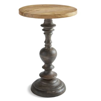 Drake Carved Accent Table | Grandin Road