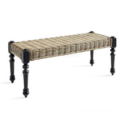 Lillian Woven Bench | Grandin Road