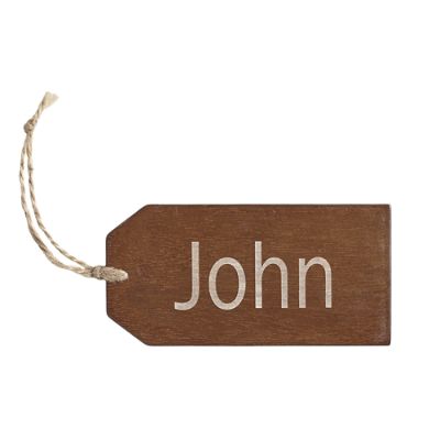 Personalized Wooden Tag | Grandin Road