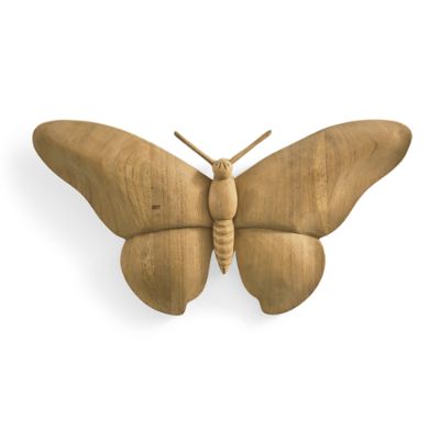 Carved Teak Butterfly | Grandin Road