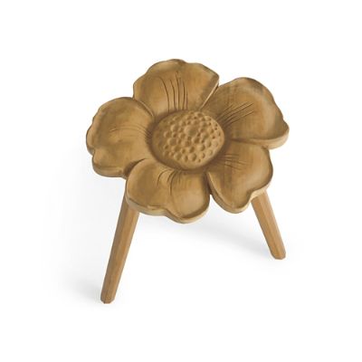 Indra Floral Garden Stool | Grandin Road