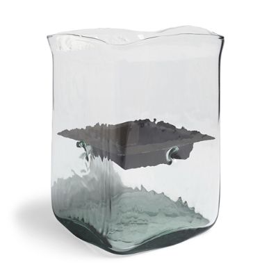 Bogota Square Glass Hurricane | Grandin Road