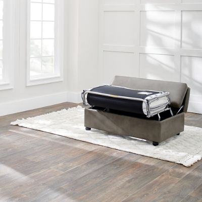 Solomon Sleeper Ottoman | Grandin Road