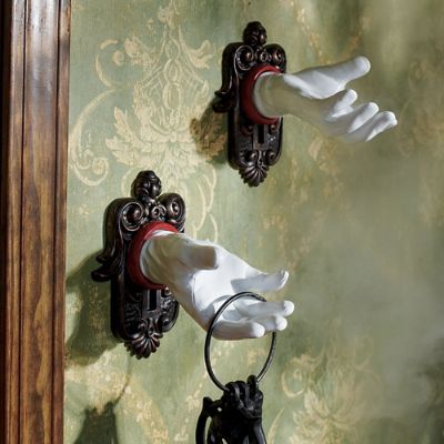 Butler Wall Mount Hands, Set of Two | Grandin Road