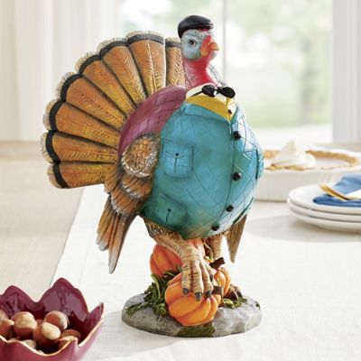 Dapper Turkey Decor | Grandin Road