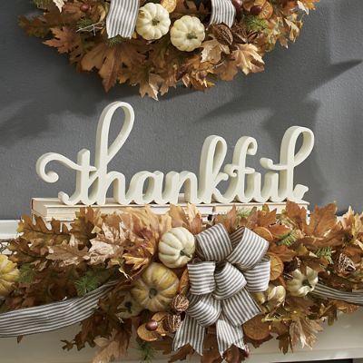 Faux Wood Round Stands, Set of Three | Grandin Road