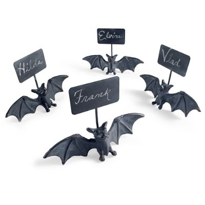 Bat Place Cards, Set of Four | Grandin Road