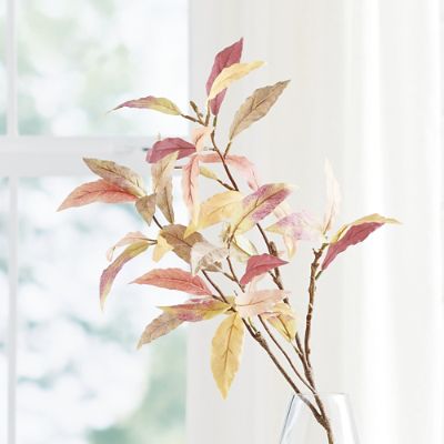 Fall Bay Leaf Stems, Set of Three | Grandin Road