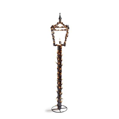 Pre-lit Halloween Lantern Lamppost | Grandin Road