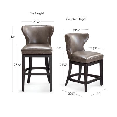 Jameson Swivel Counter Stool | Grandin Road