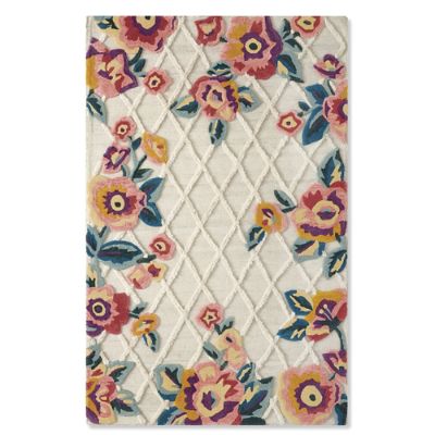 Floral Trellis Rug | Grandin Road