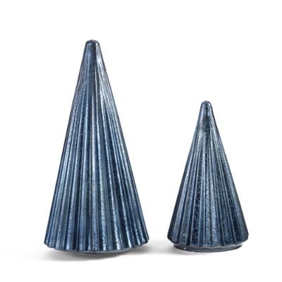 Mercury Glass LED Trees | Grandin Road