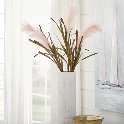 Pink Pampas Stem, Set of Three | Grandin Road