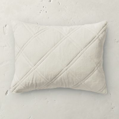 Juneau Faux Fur Sham | Grandin Road