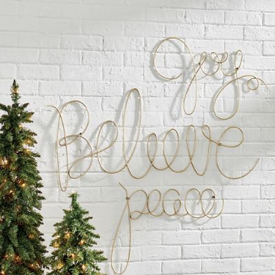 Script Words Art | Grandin Road