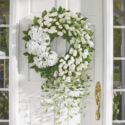 Spring Tulip Wreaths | Grandin Road