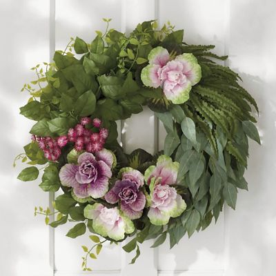 Garden Greens Wreath | Grandin Road