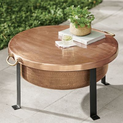 Lotus Fire Pit Lid | Grandin Road