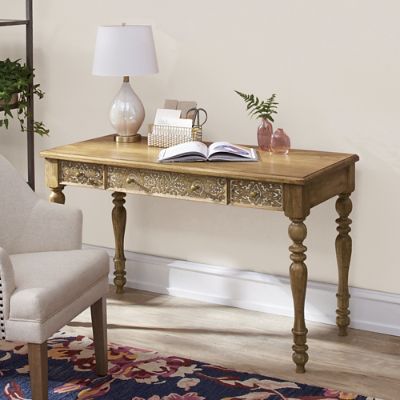Thea Carved Desk | Grandin Road