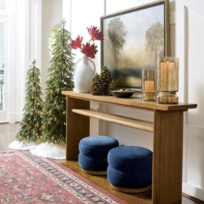 Down Swept Slim Pine Tree, Set of Three | Grandin Road