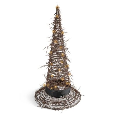 Grapevine Witch Hat with Lights | Grandin Road