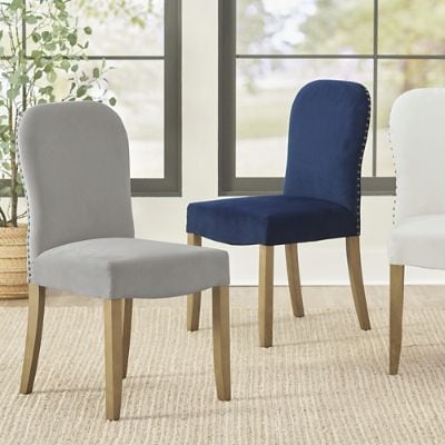 Monroe Velvet Dining Chairs | Grandin Road