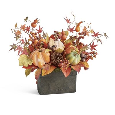 Harvest Pumpkin Window Box Filler | Grandin Road