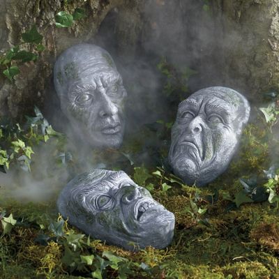 Stone Faces, Set of Three | Grandin Road