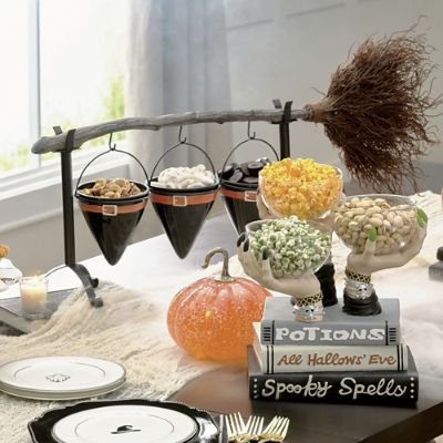 Witch Hands Snack Bowl Stand | Grandin Road