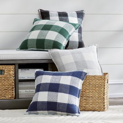 Buffalo Check Pillows | Grandin Road