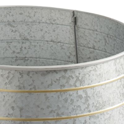 Galvanized Metal Tree Collar | Grandin Road