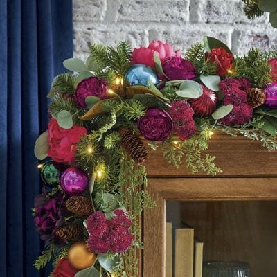 Grandin Road Christmas Garland