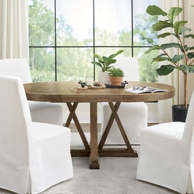 Oakley Round Extending Dining Table | Grandin Road